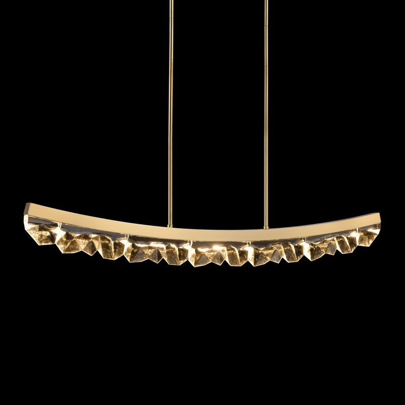 Zeev Arcus 1 - Light LED Kitchen Island Pendant | Wayfair