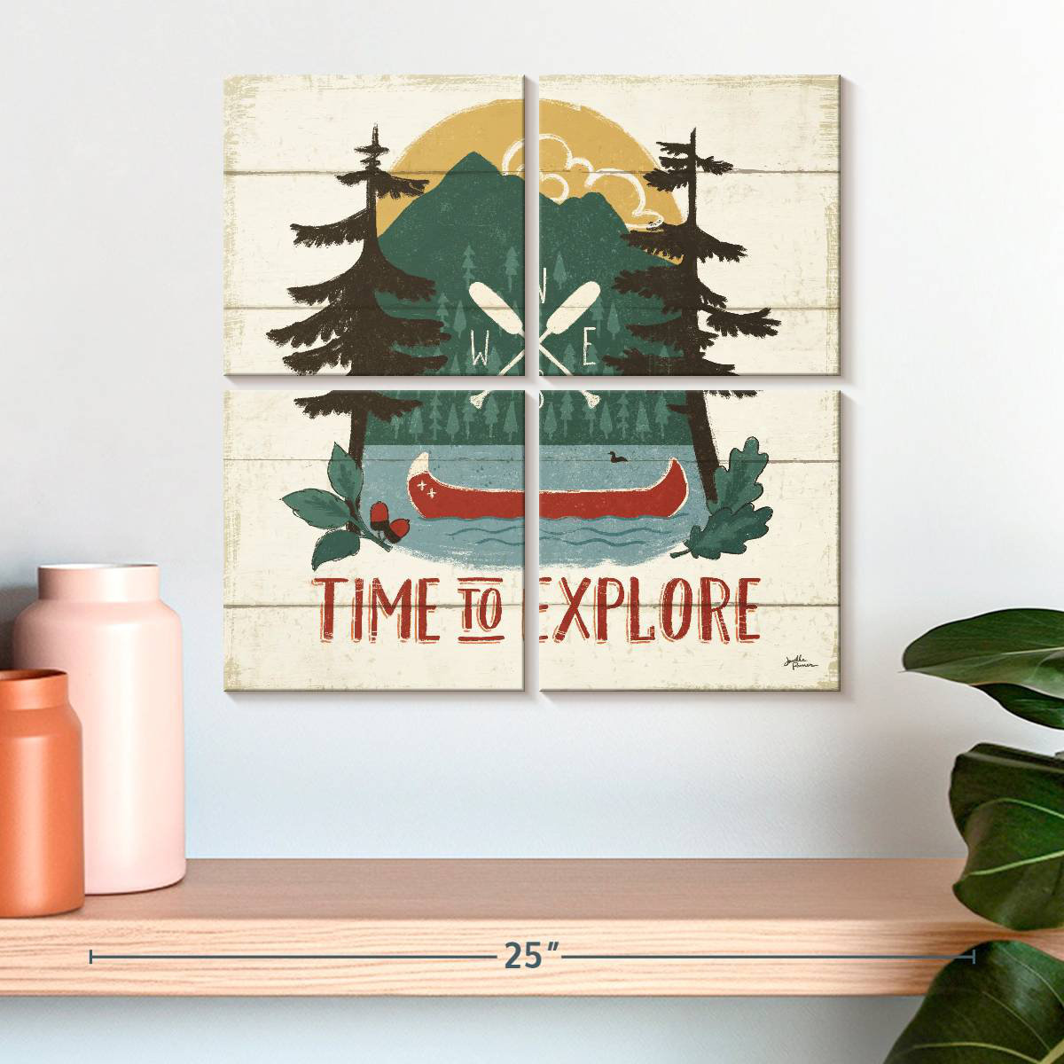 Ebern Designs Tergel Vintage Lake I | Wayfair