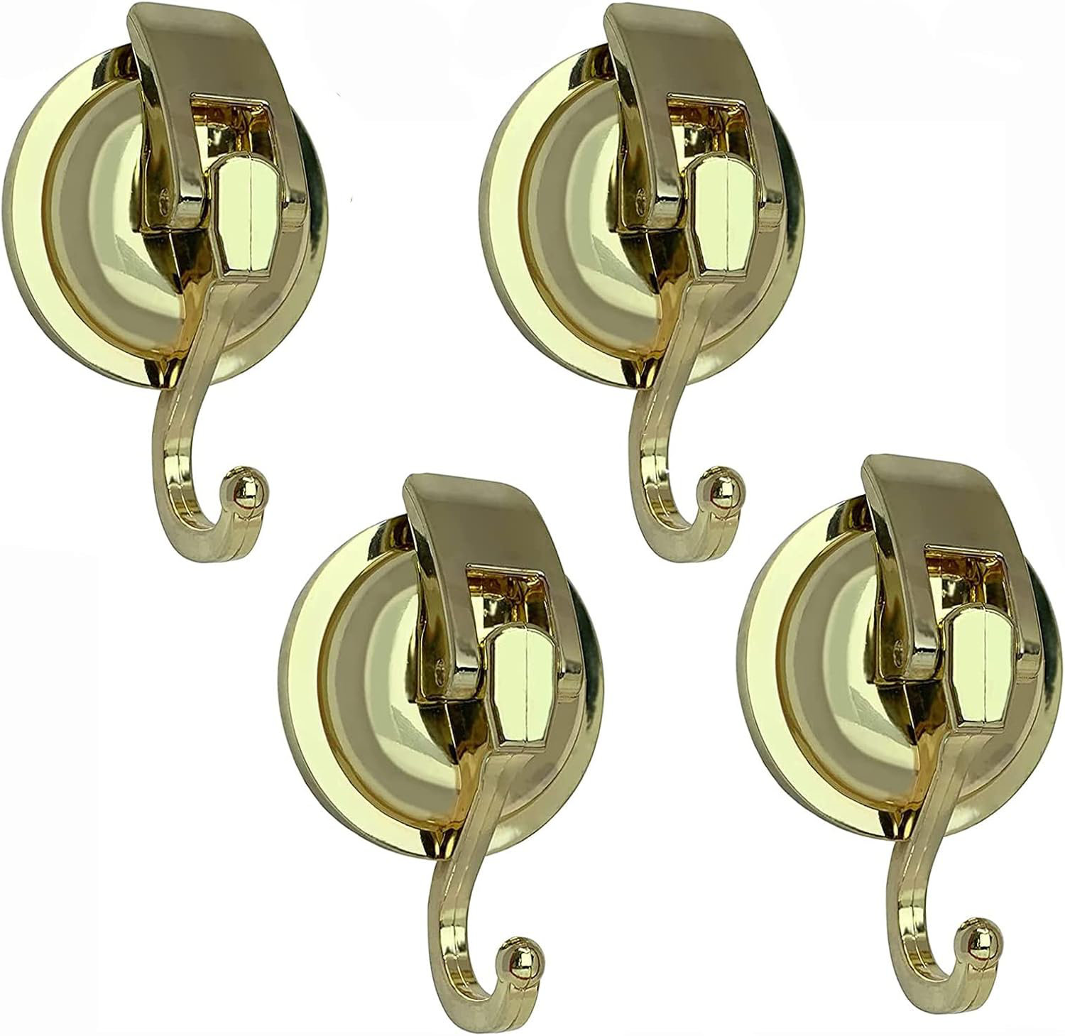 JJbaok Heavy Duty Suction Cup Shower Hooks For Bathroom - No Damage ...