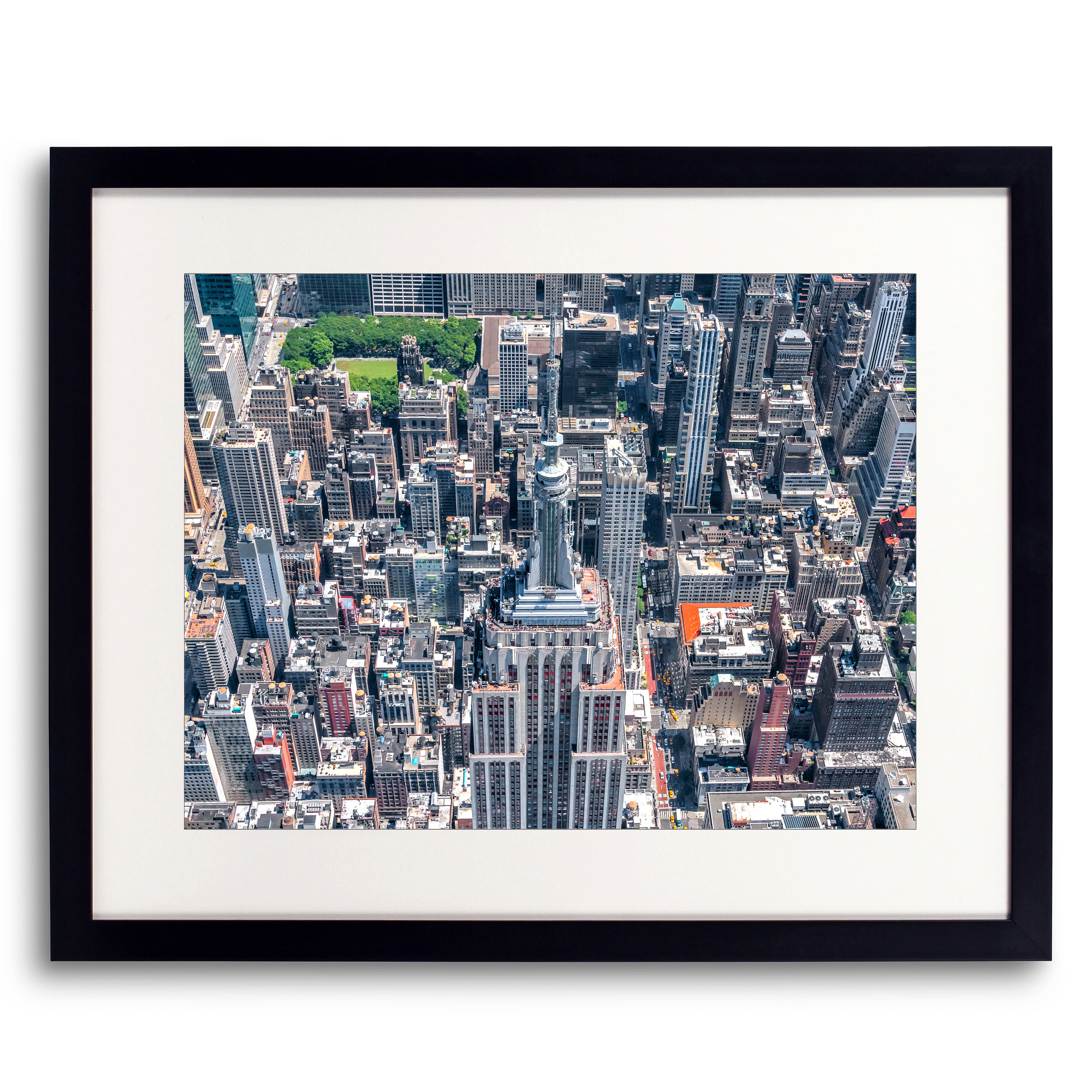 Made & Curated Empire State Building by Helicopter by Richard Silver ...