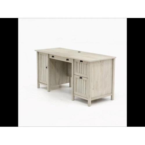 Gracie Oaks Costa Computer Desk & Reviews | Wayfair
