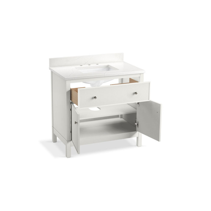 Kohler Malin By Studio McGee 36 in. Bathroom Vanity Cabinet With Sink ...