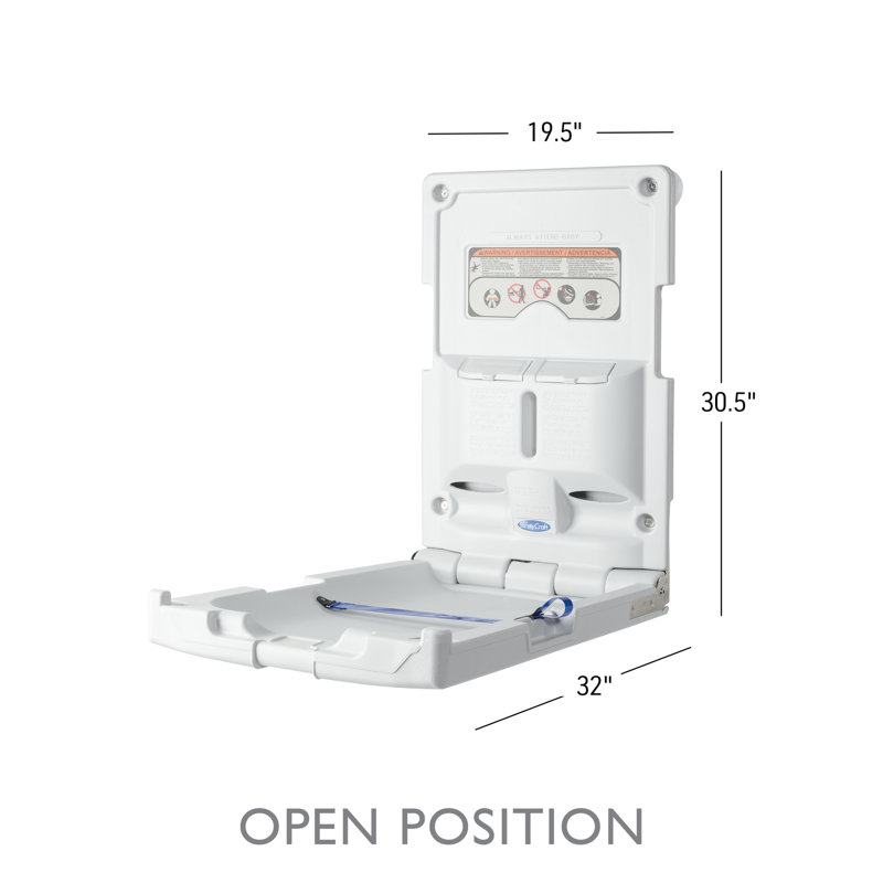 Foundations Classic Surface Mount Vertical Changing Station & Reviews ...