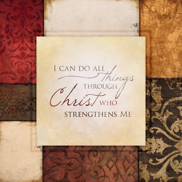 ClassicLiving I Can Do All 5 - Wrapped Canvas Art Prints | Wayfair.co.uk