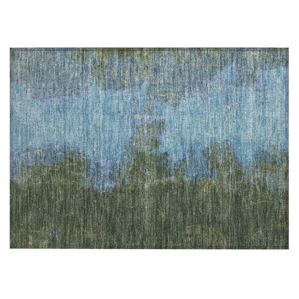 Addison Rugs Machine Washable Indoor/Outdoor Chantille Cactus Rug | Wayfair