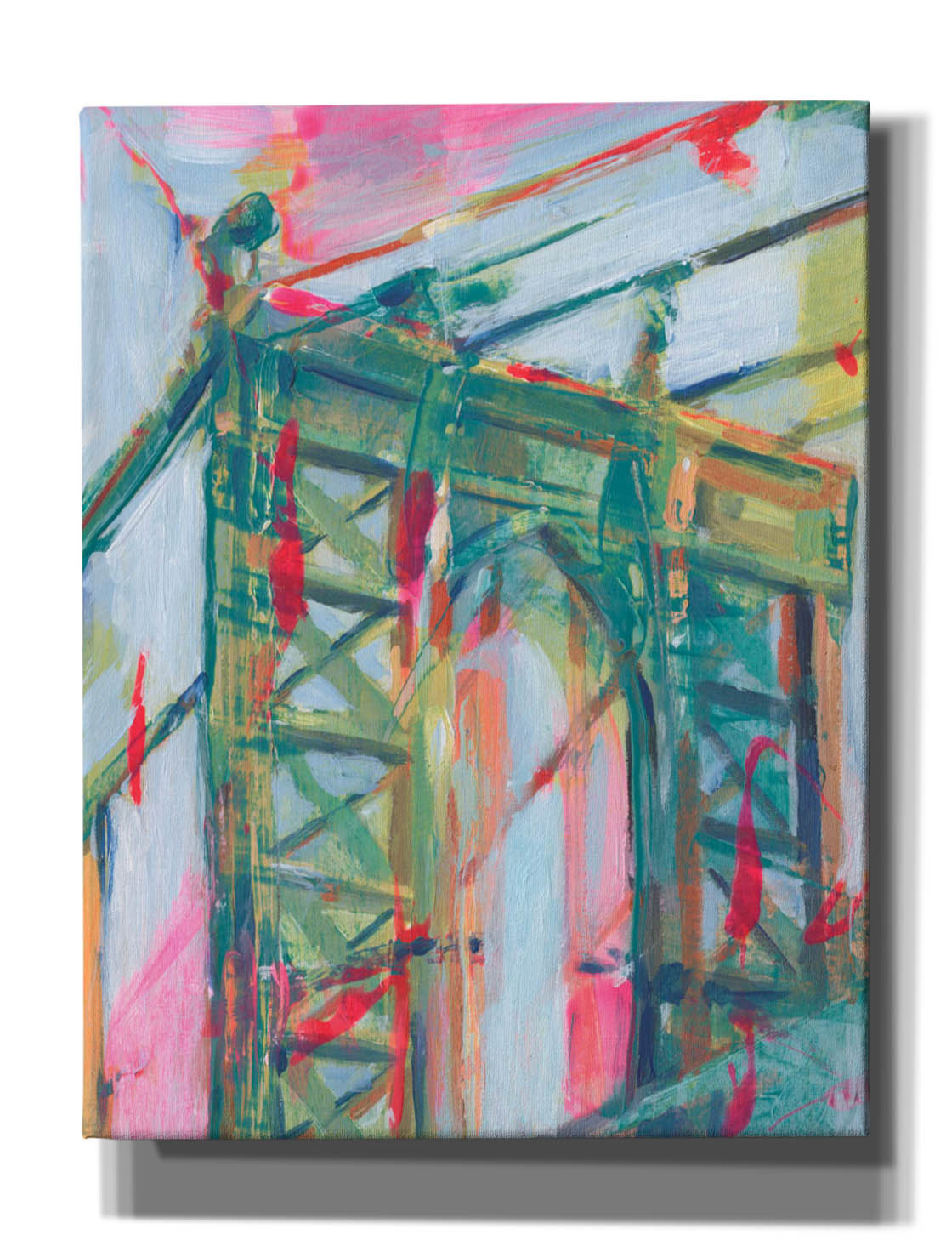 Winston Porter 'Graffiti Bridge 1' by Ethan Harper Canvas Wall Art ...