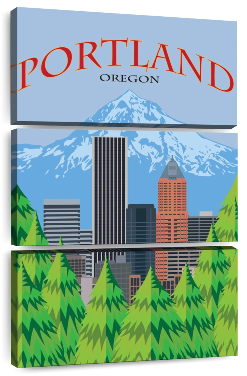 Ebern Designs Sireci Portland Poster - Wayfair Canada