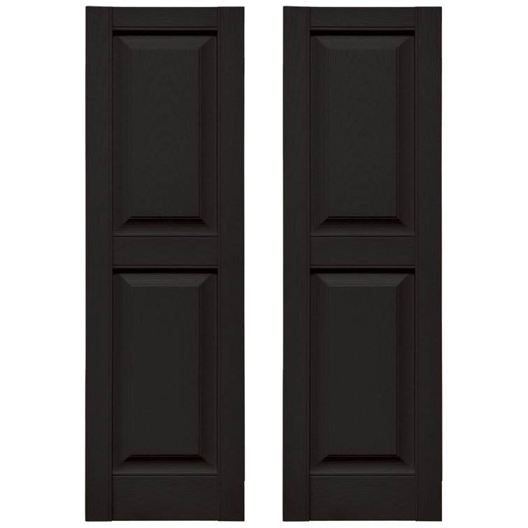 BuildersEdge Raised Panel Shutters & Reviews | Wayfair