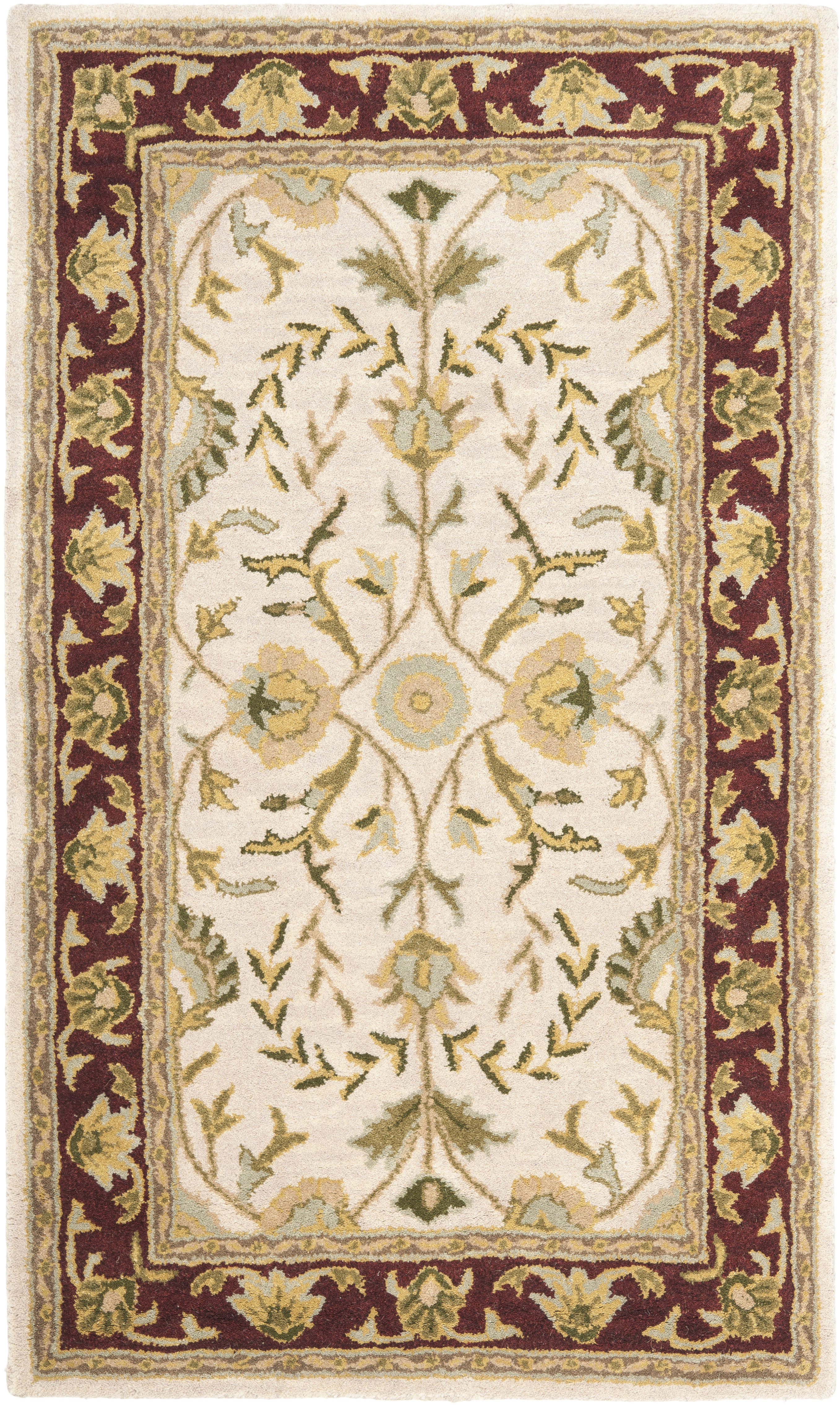 Winston Porter Anotida Hand Tufted Wool Oriental Rug | Wayfair