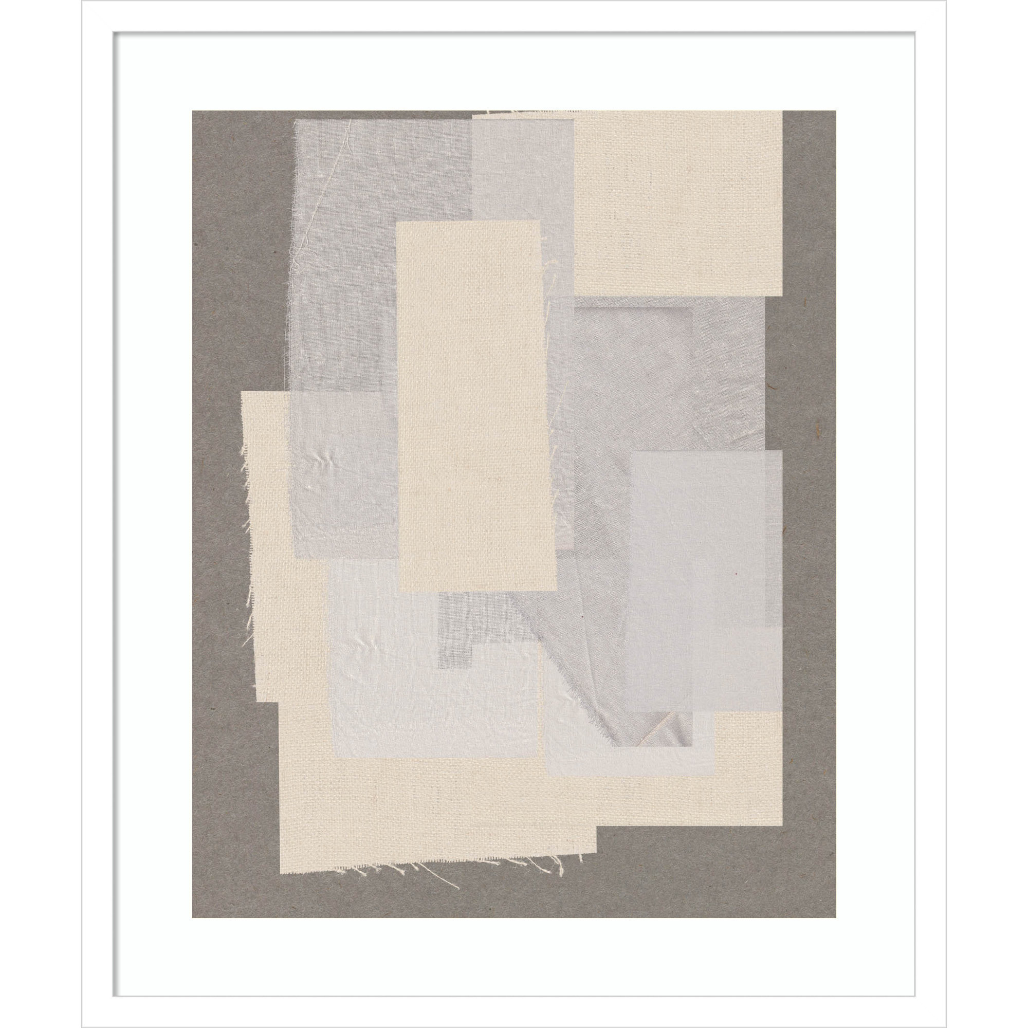 Joss & Main Pifer Fabric Pattern Collage No 7 by The MIUUS STUDIO Wood ...