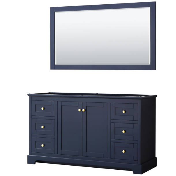 Wyndham Collection Avery 59" Single Bathroom Vanity Base Only | Wayfair