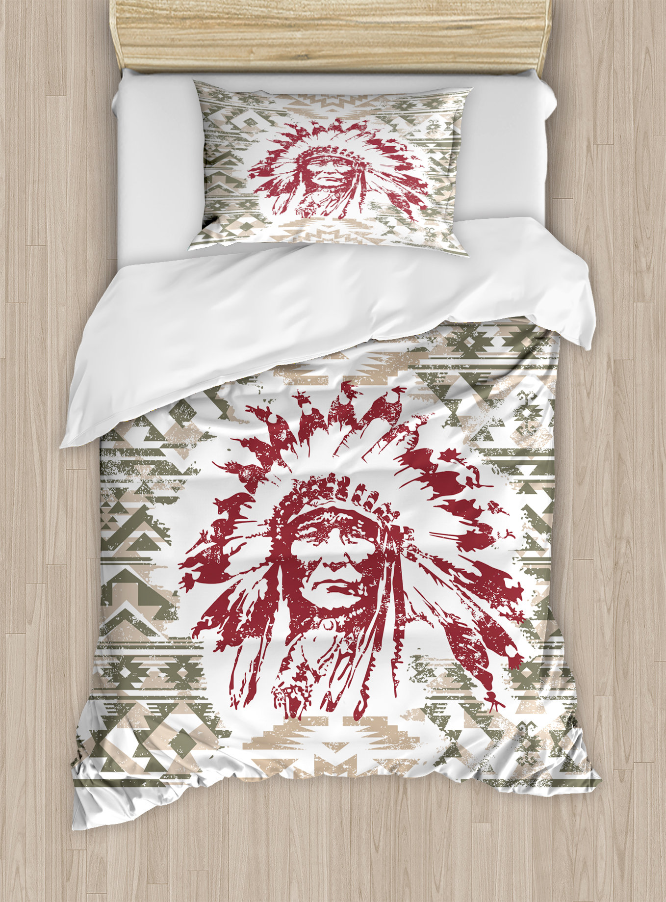 Ambesonne Native American Duvet Cover Set | Wayfair
