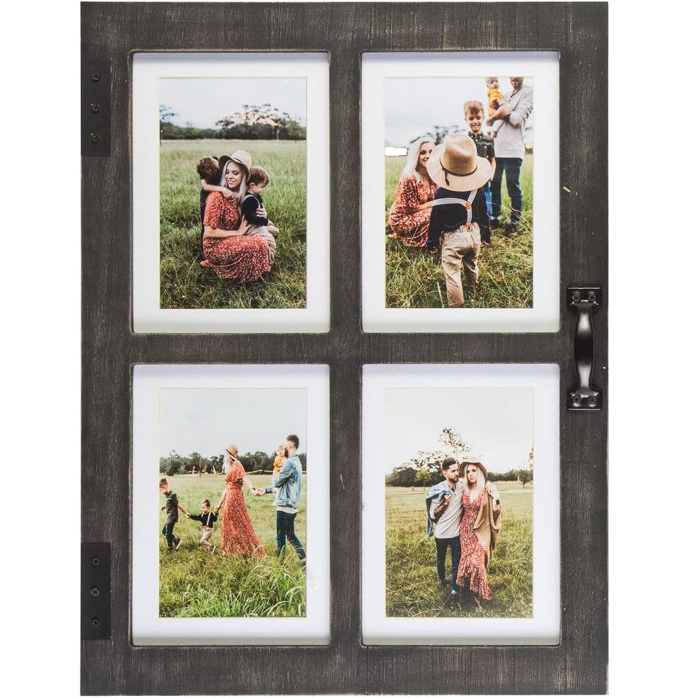 One Allium Way 5X7 Picture Frame Collage With 4 Photos - Display Your ...
