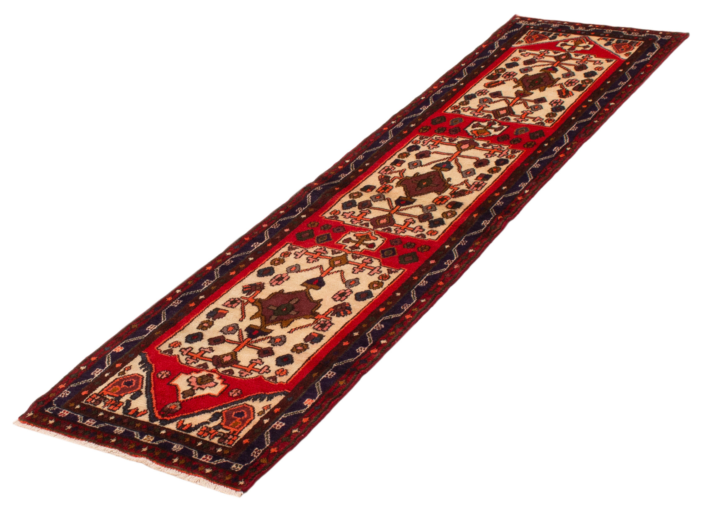 Isabelline Kimore One of a Kind Runner 2 4 X 9 2 1990s Runner Wool