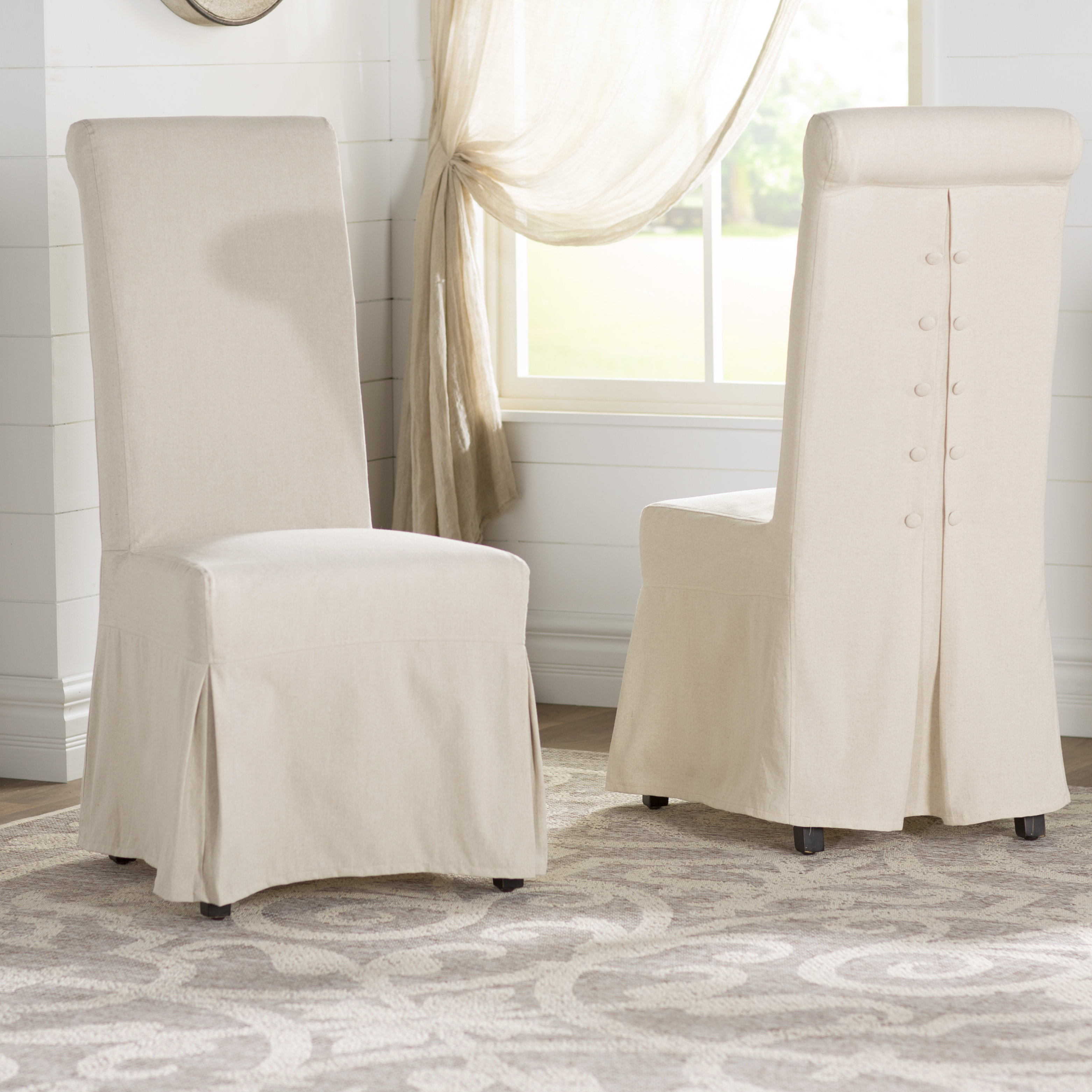 One Allium Way® Chamar Upholstered Dining Chair & Reviews | Wayfair