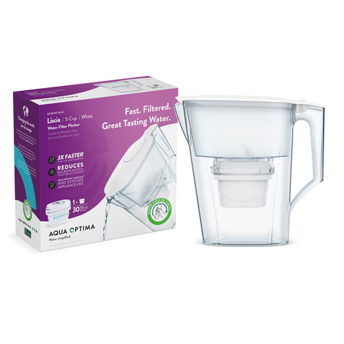 Aqua Optima Water Filter Pitcher For Tap And Drinking Water With 1 ...