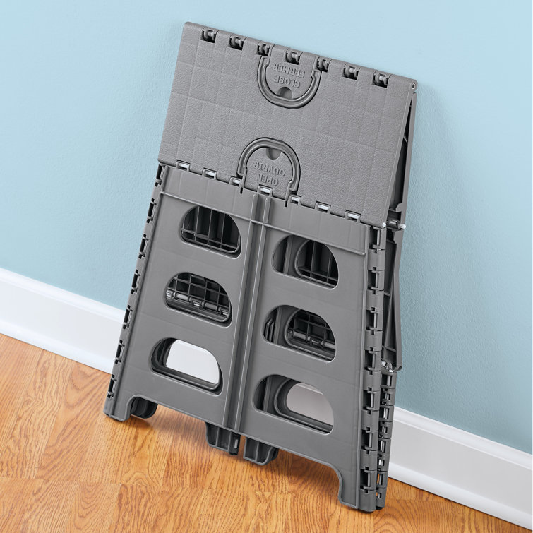 WFX Utility™ 2 - Step Plastic Folding Step Stool - Wayfair Canada