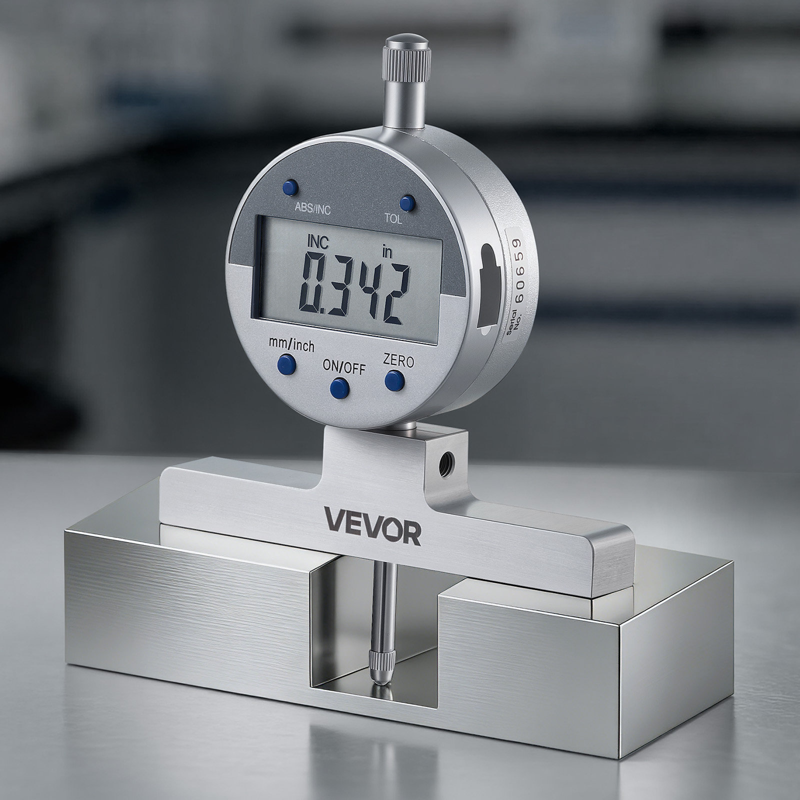Latitude Run® Depth Gauge, Depth Micrometer Digital Electronic ...