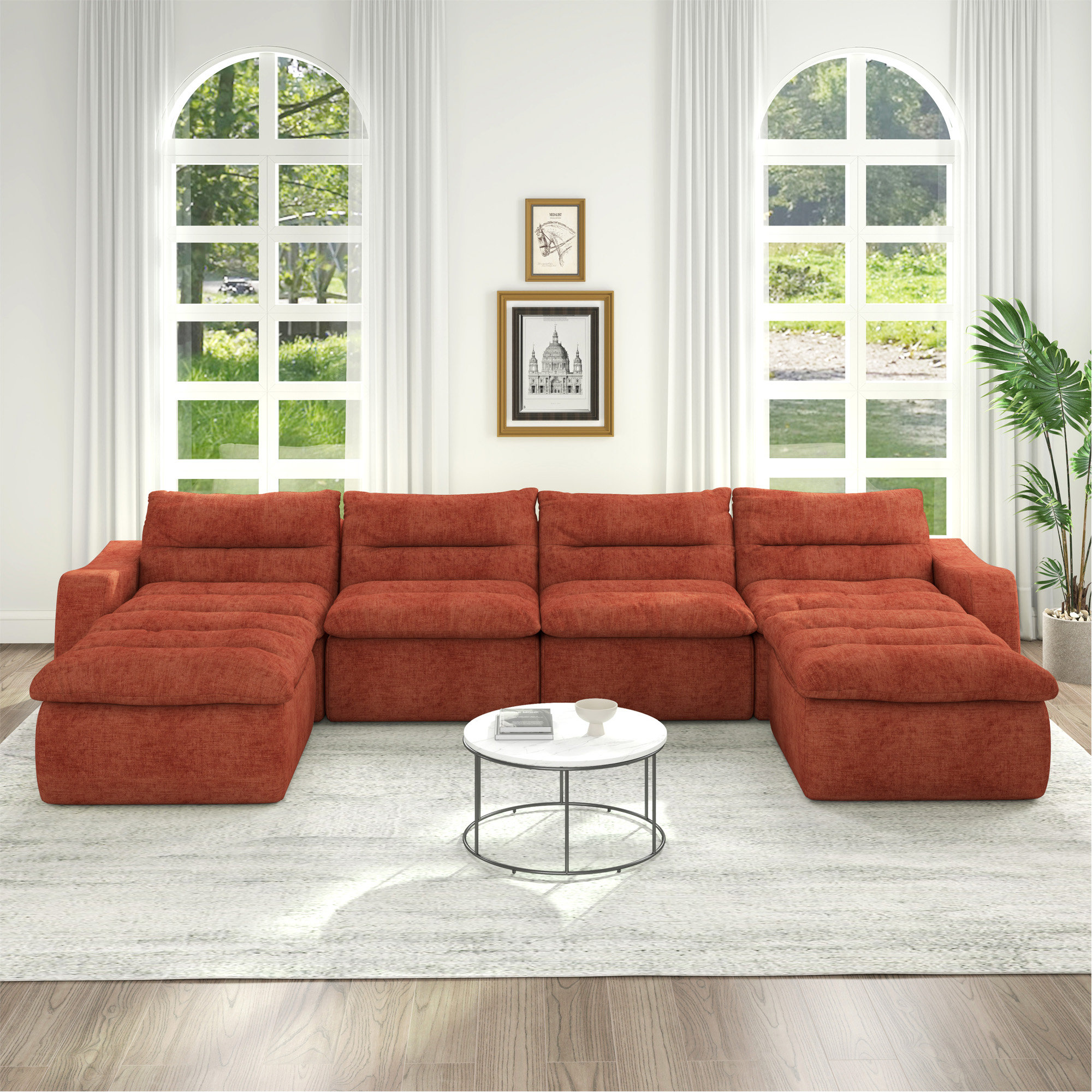 Latitude Run® Versatile Sofa With Ergonomic Design For Any Living Space ...