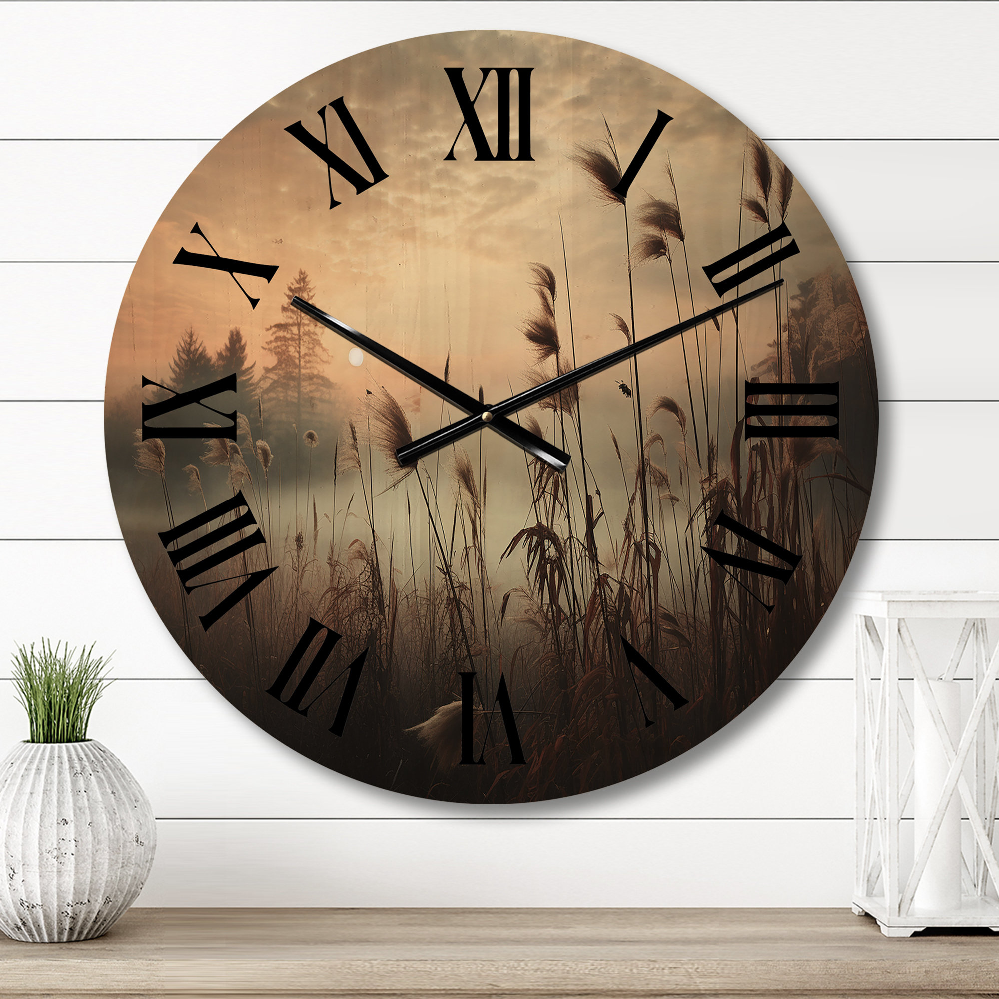 East Urban Home Sky Ethereal Embrace I - Landscapes Oversized Wood Wall ...