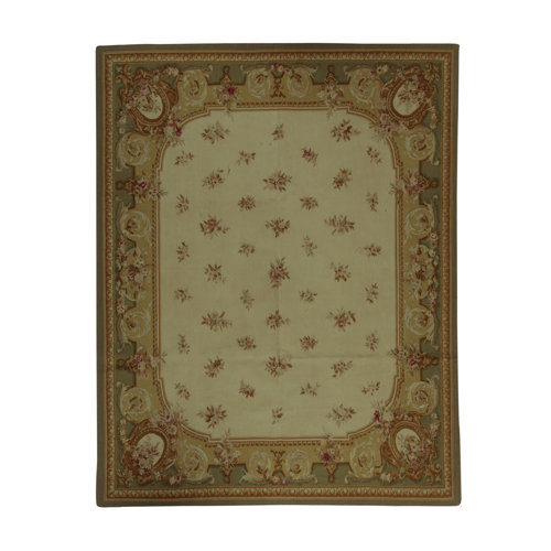 Bokara Rug Co., Inc. Aubusson Hand-Knotted High-Quality Area Rug in ...