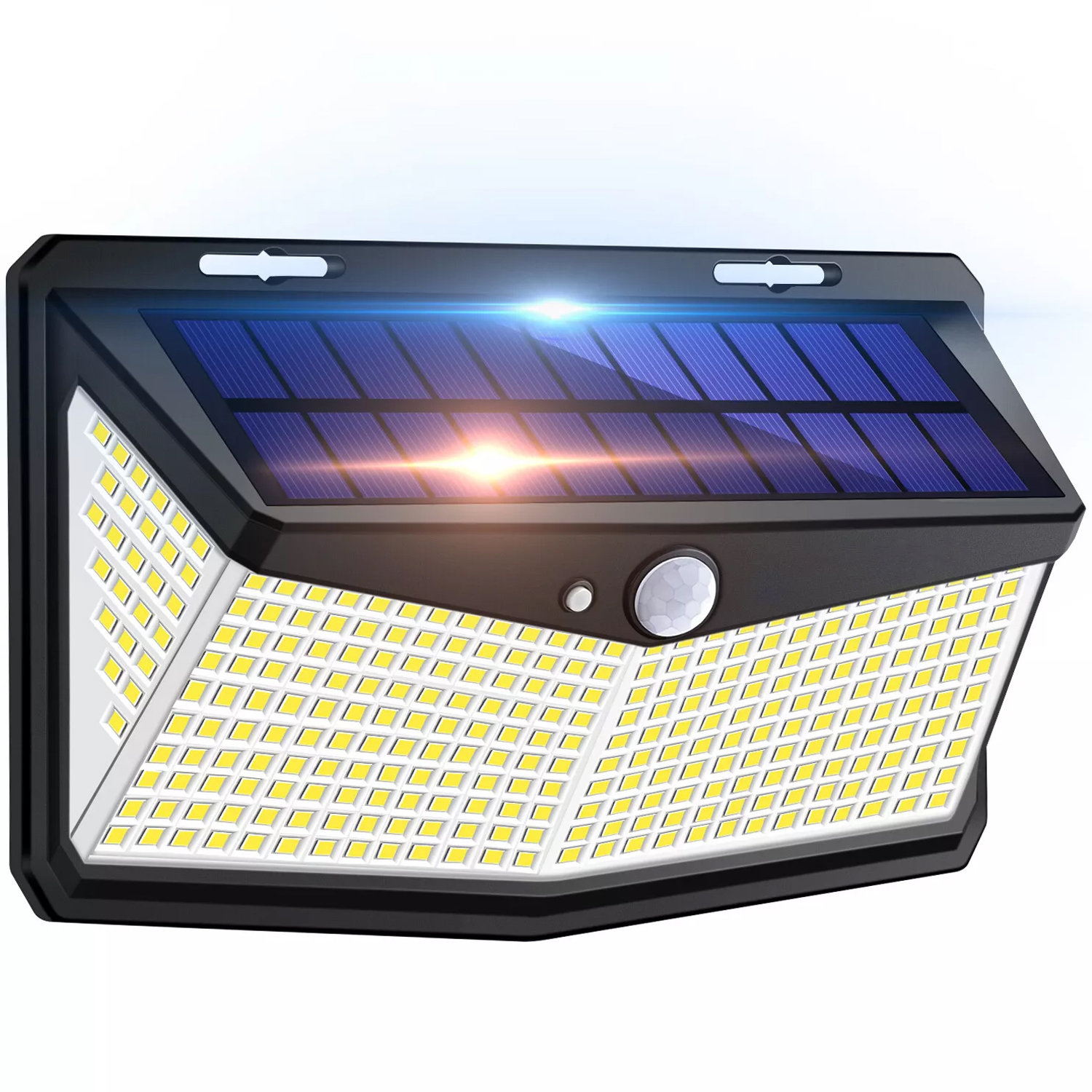 Arlmont & Co. Solar Outdoor Light Ultra-Bright Solar Powered Security ...