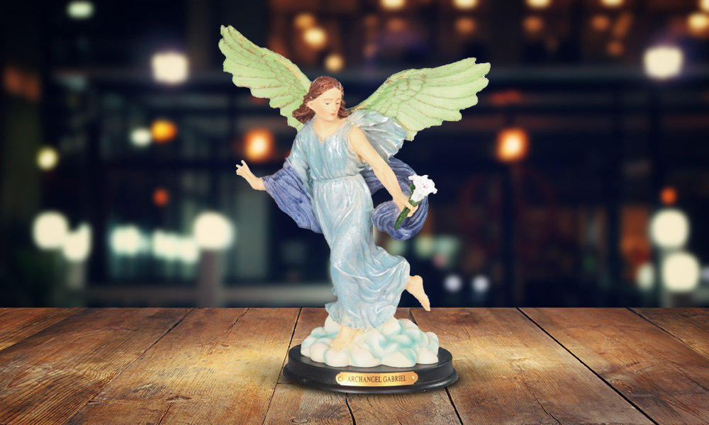 Trinx 10"H Archangel Gabriel Figurine Unique Gifts | Wayfair