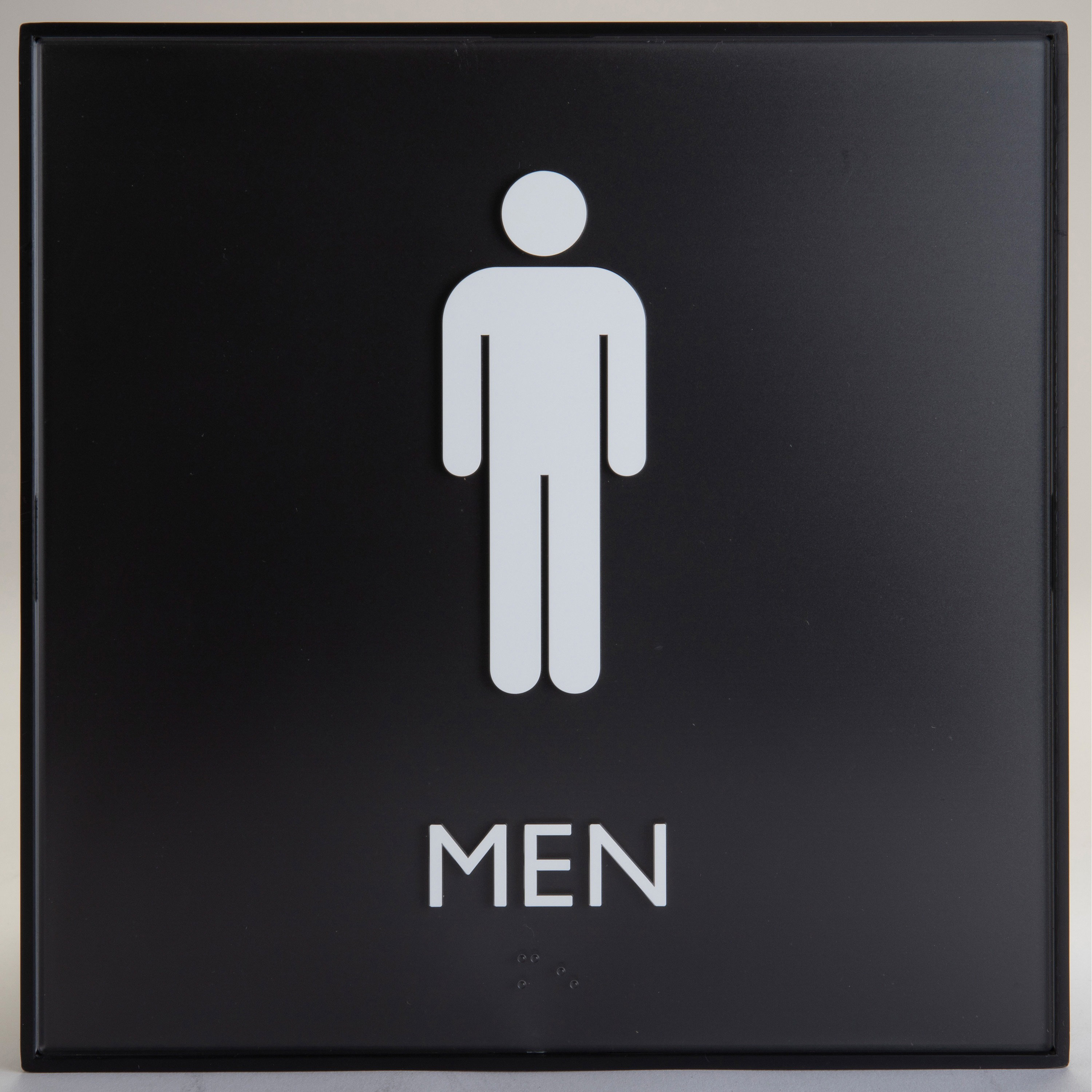 Lorell Men Restroom Sign | Wayfair