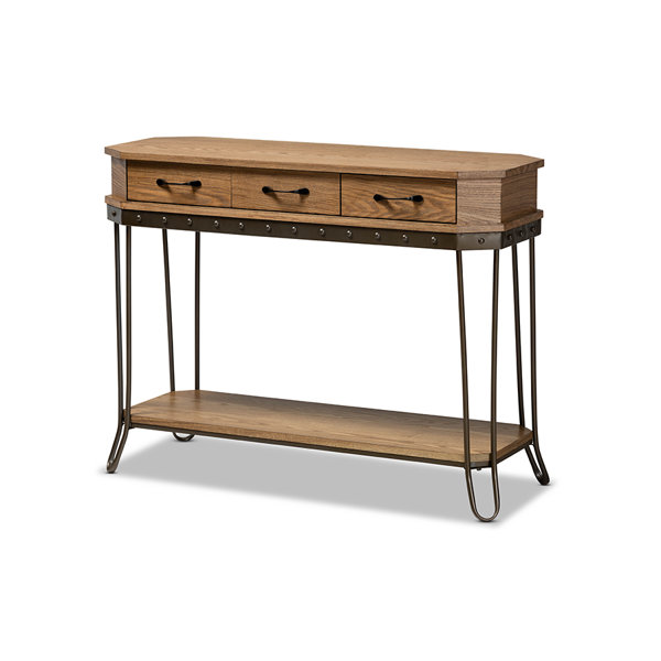 Bayou Breeze Bevel 42.9'' Console Table | Wayfair