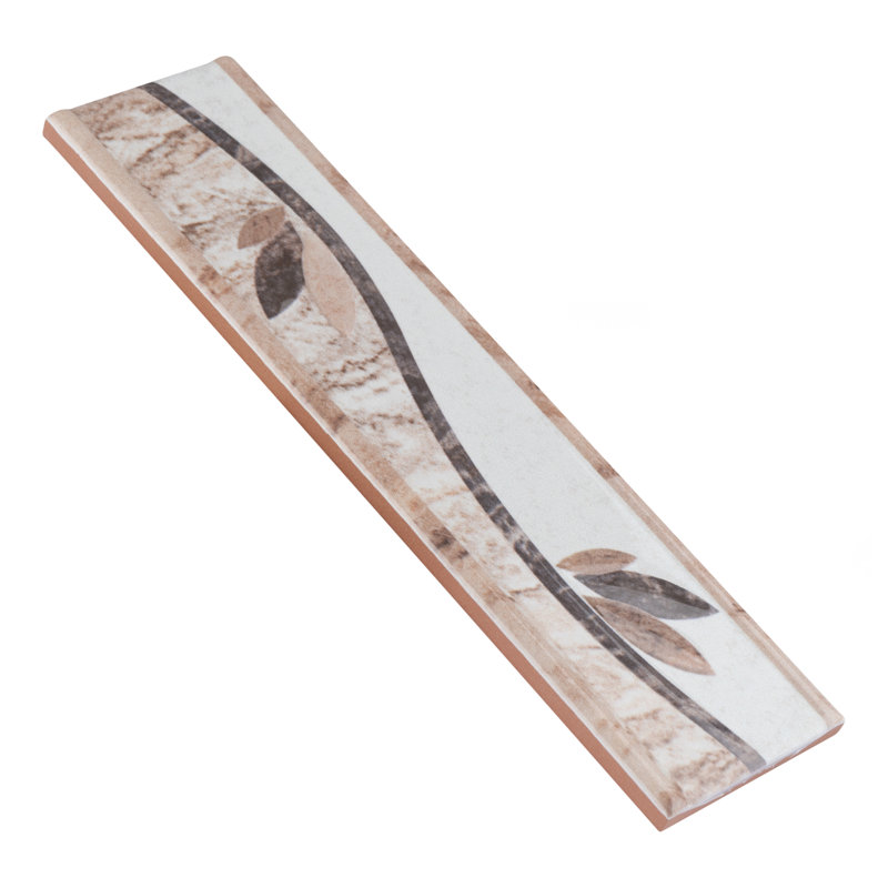 Merola Tile Listello 2" x 7-7/8" W Ceramic Wall Tile Trim | Wayfair