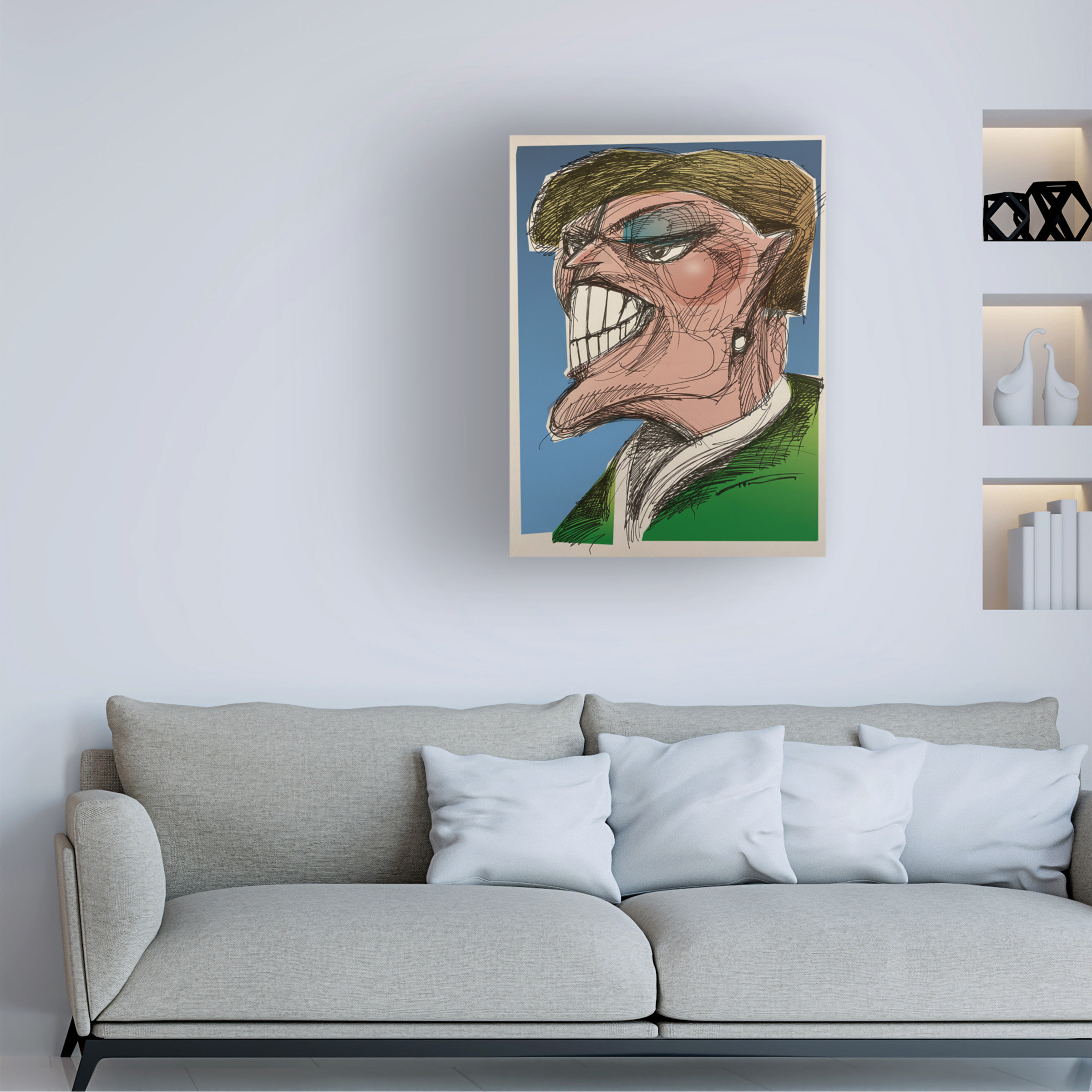 Ebern Designs Bolog Tim Nyberg Kennedy Woman Canvas Art | Wayfair