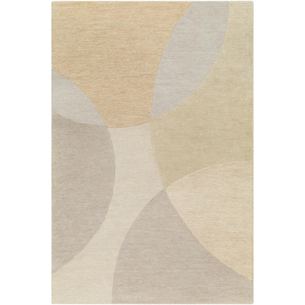 Orren Ellis Malic Performance Wool Abstract Rug - Wayfair Canada