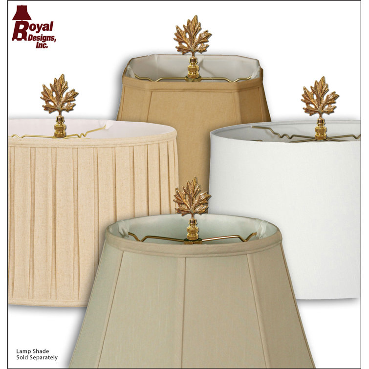 RoyalDesigns Maple Leaf Lamp Finial - Wayfair Canada