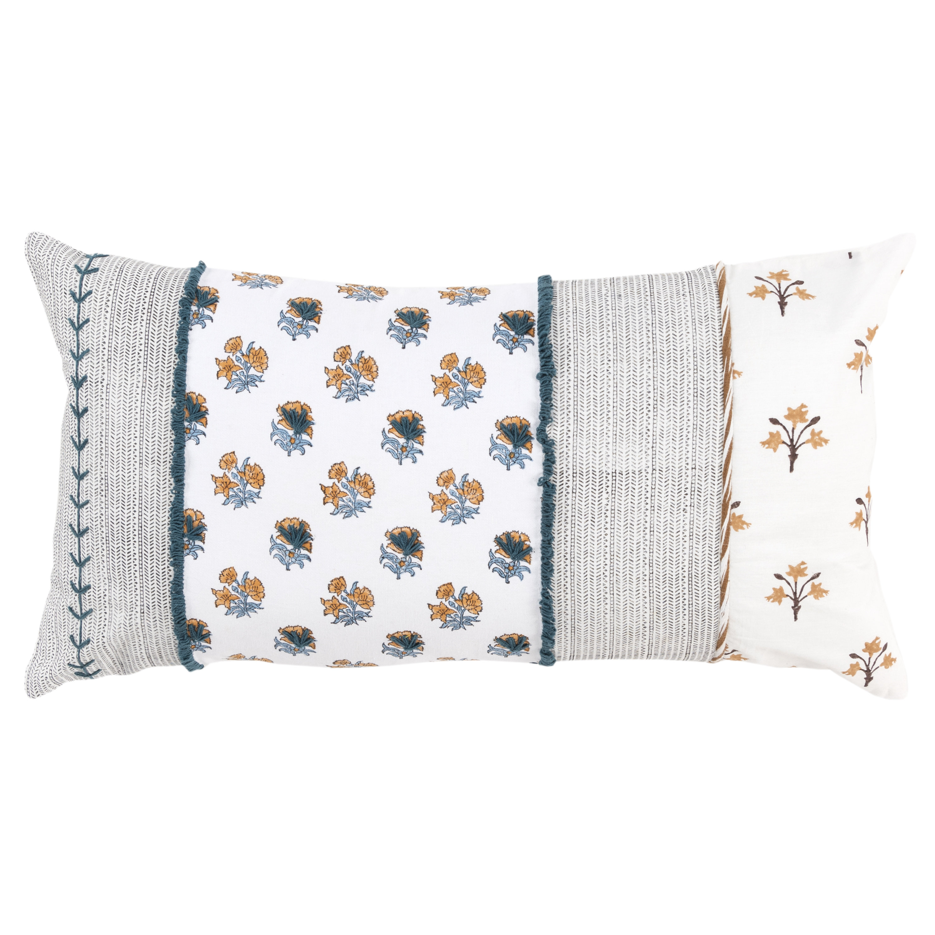 Birch Lane™ Howard No Subject Cotton Floral Throw Pillow & Reviews ...