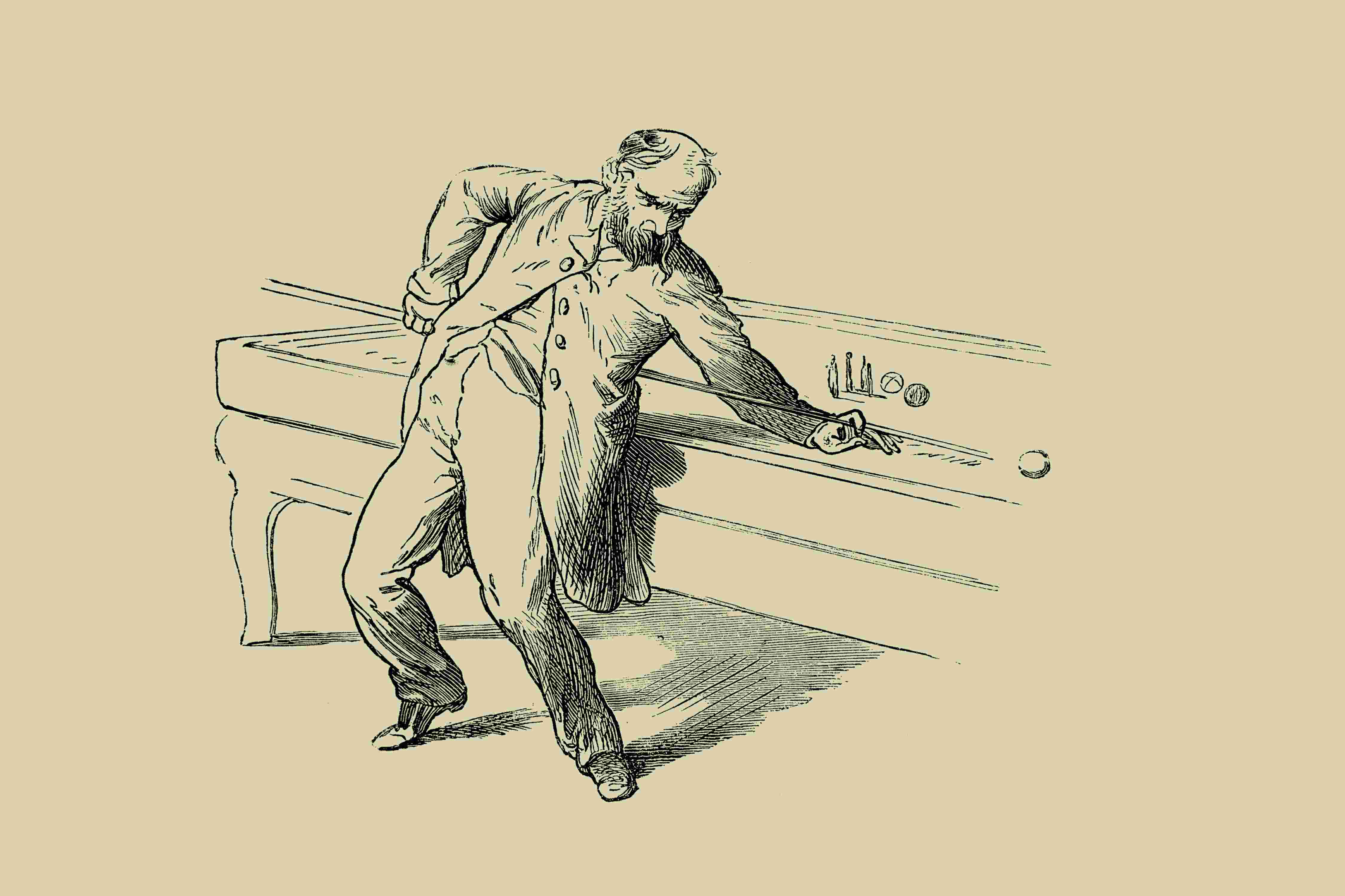 Red Barrel Studio® " Pool Hall Antics V " Painting Print - Wayfair Canada