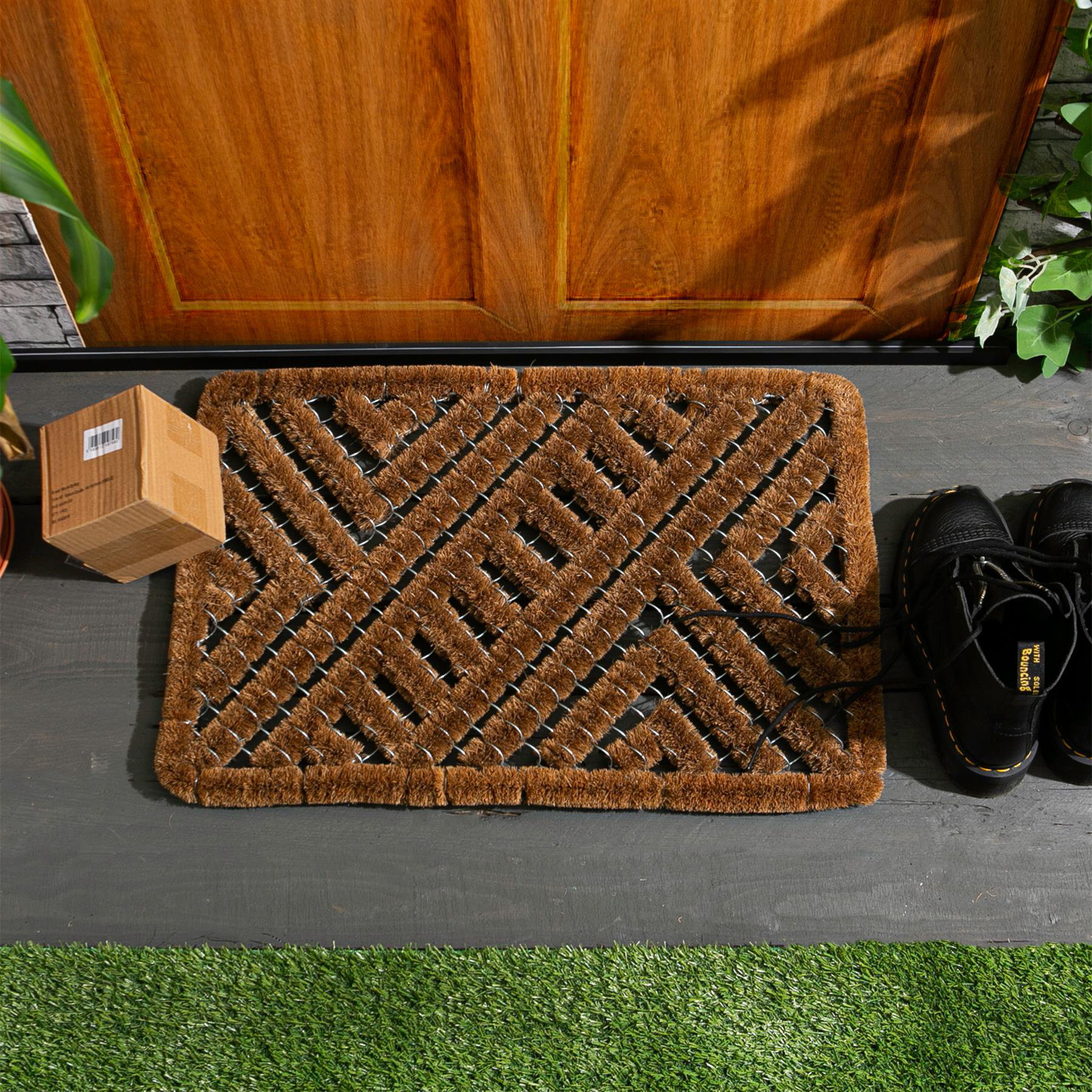 Nicola Spring - Coir Scraper Door Mat - 60 x 40cm | Wayfair.co.uk