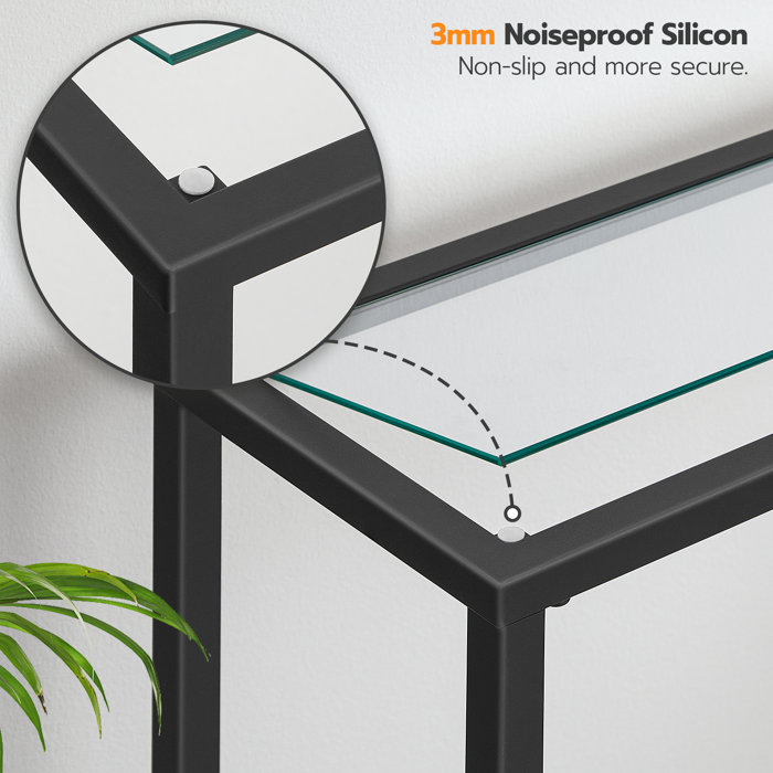 Everly Quinn Vonte 39.4" Console Table & Reviews | Wayfair