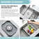 ATTOP 30 Inch Workstation Undermount Single Bowl Kitchen Sink with ...