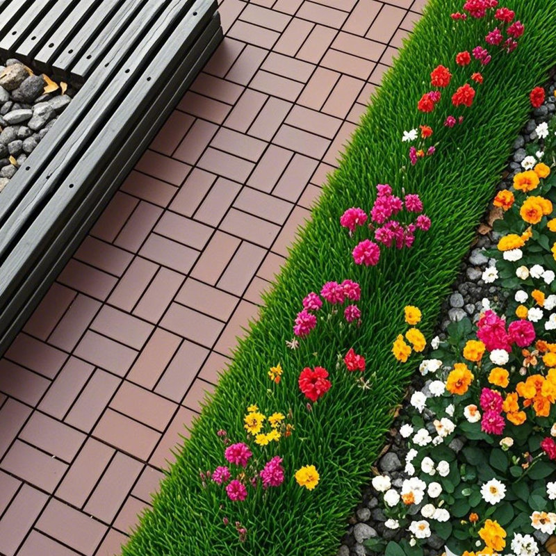 INLE Plastic Interlocking Deck Tiles | Wayfair