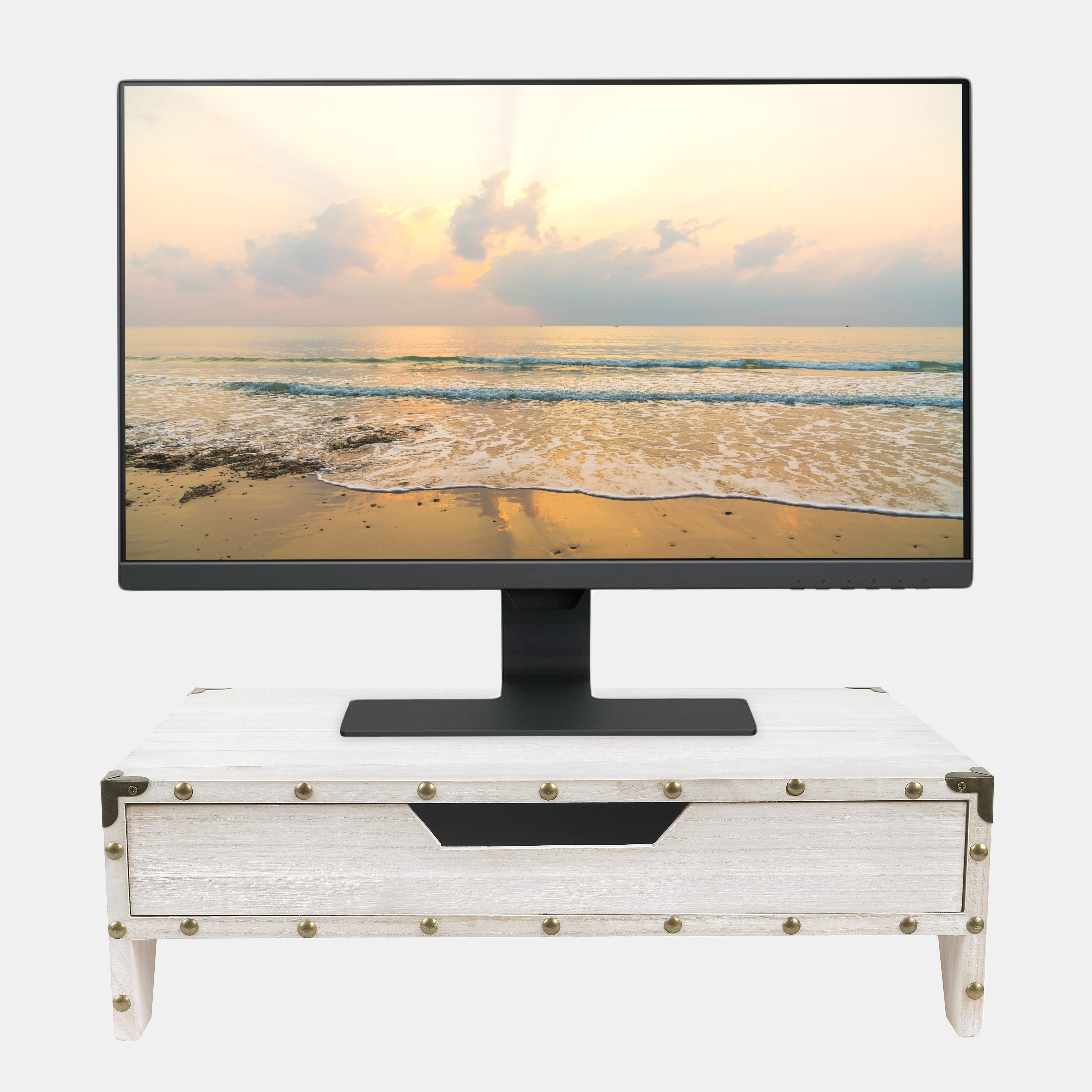 Breakwater Bay Baypoint Wooden Monitor Stand & Reviews - Wayfair Canada