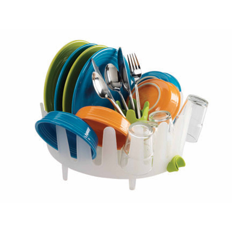 Chef'n DishGarden Dish Rack White/Green & Reviews | Wayfair