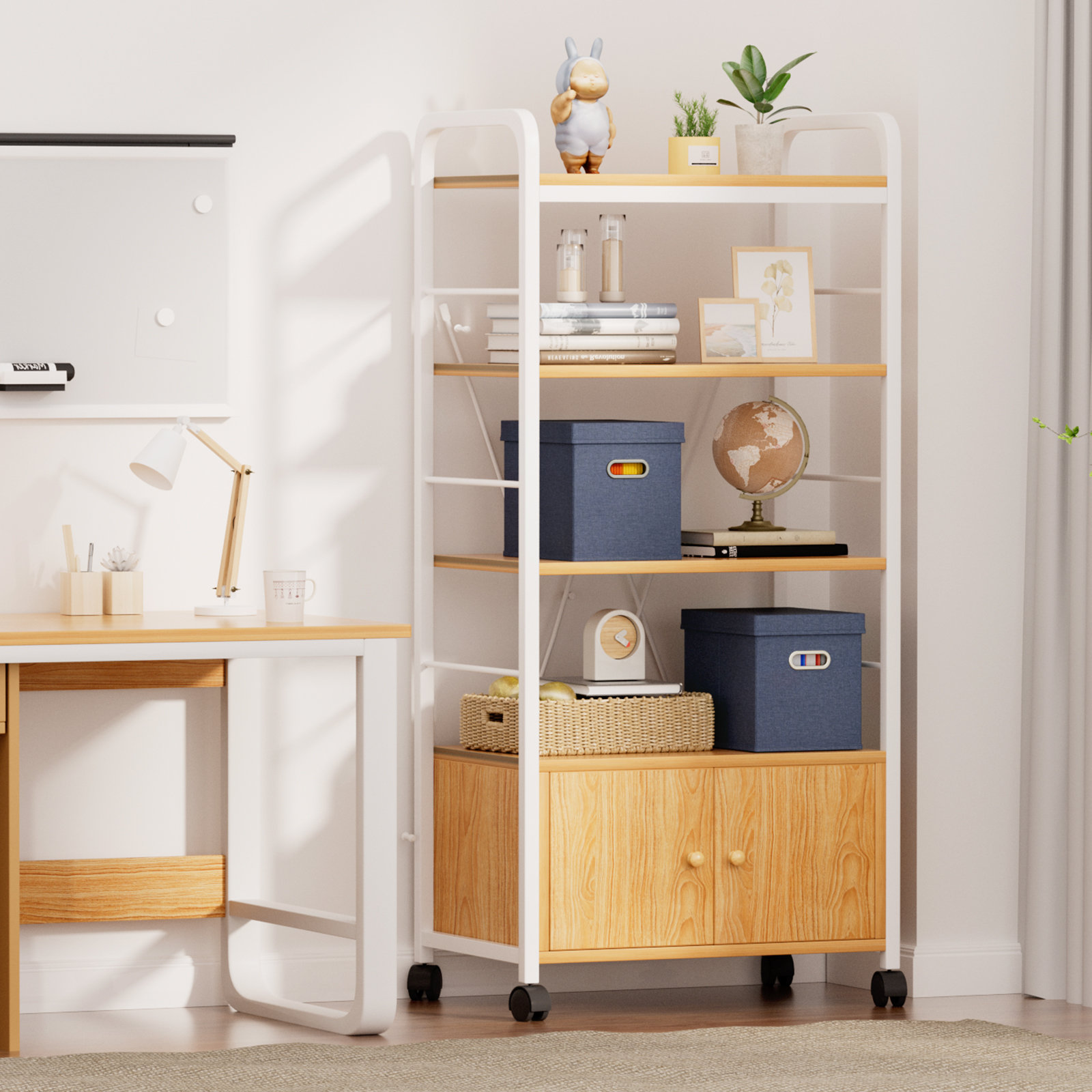 Inbox Zero 4 Pack File Organizer Box For A4-sized Hanging File Folders ...