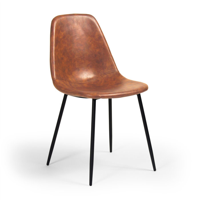 AllModern Kody Vegan Leather Side Chair & Reviews | Wayfair