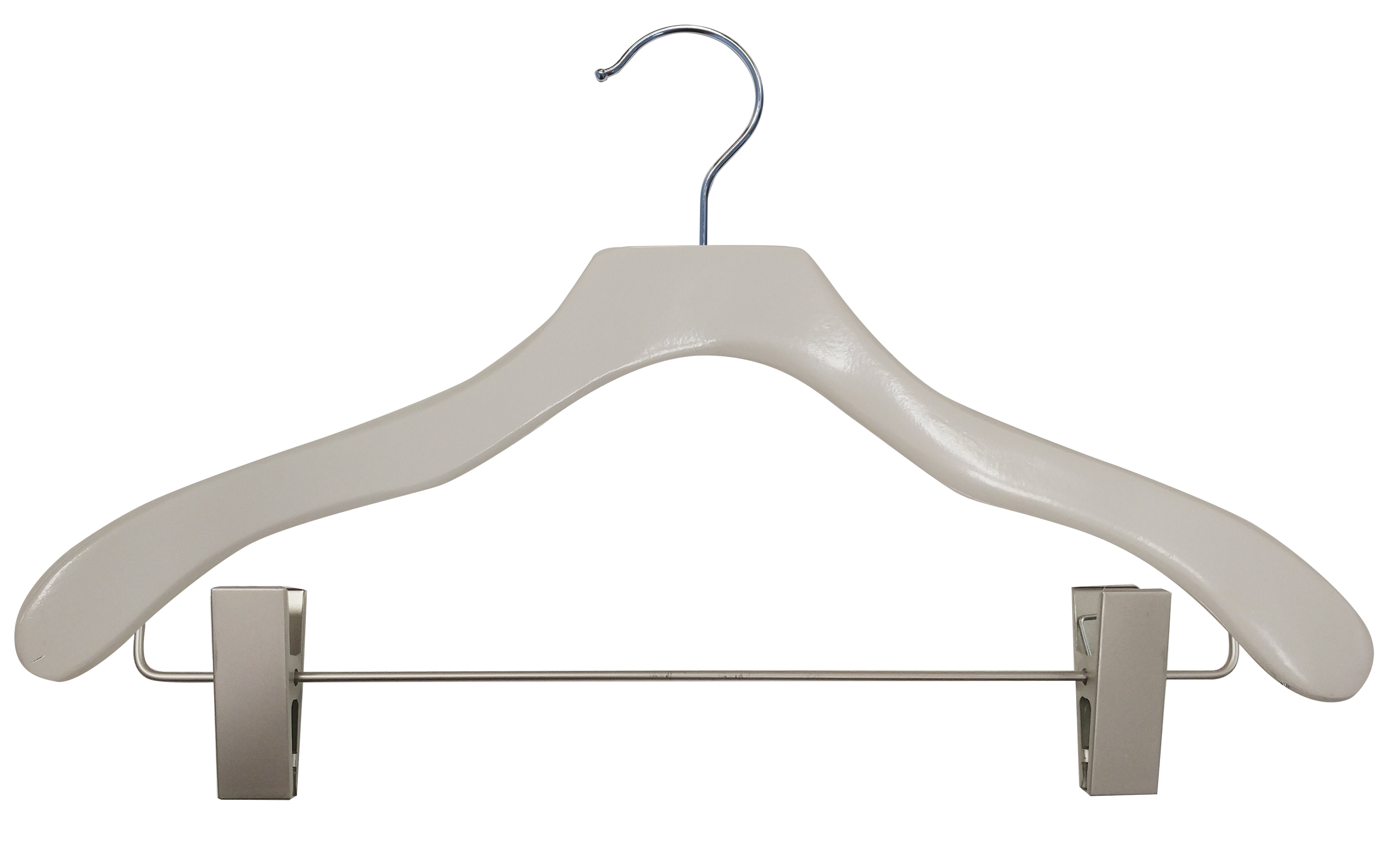 Rebrilliant Contemporary Wooden Coordinate Hanger for Suit/Coat ...