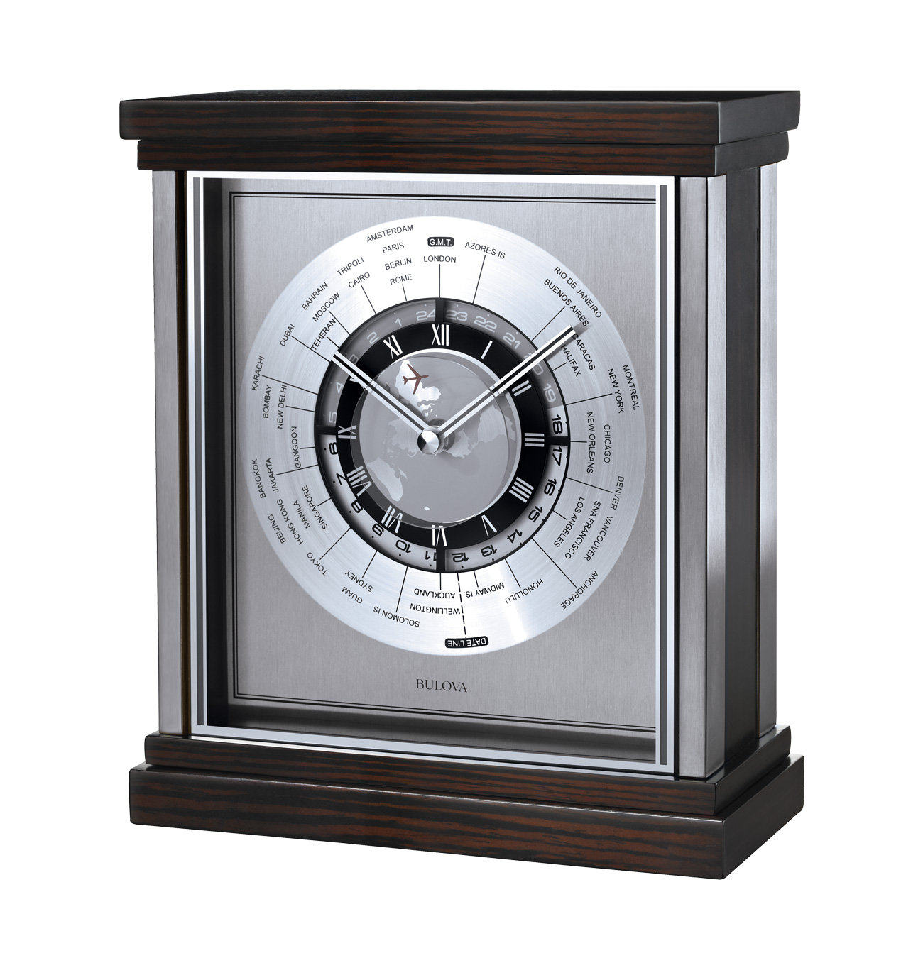 Bulova Wyndmere Desktop Clock | Wayfair