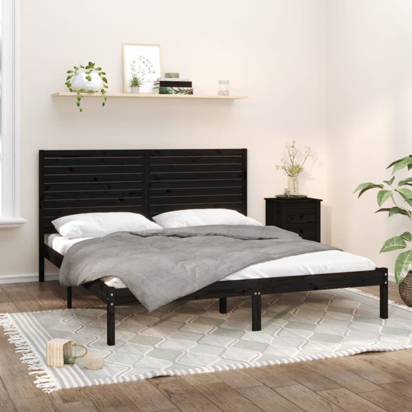 Lark Manor Burrell Solid Wood Bed | Wayfair.co.uk