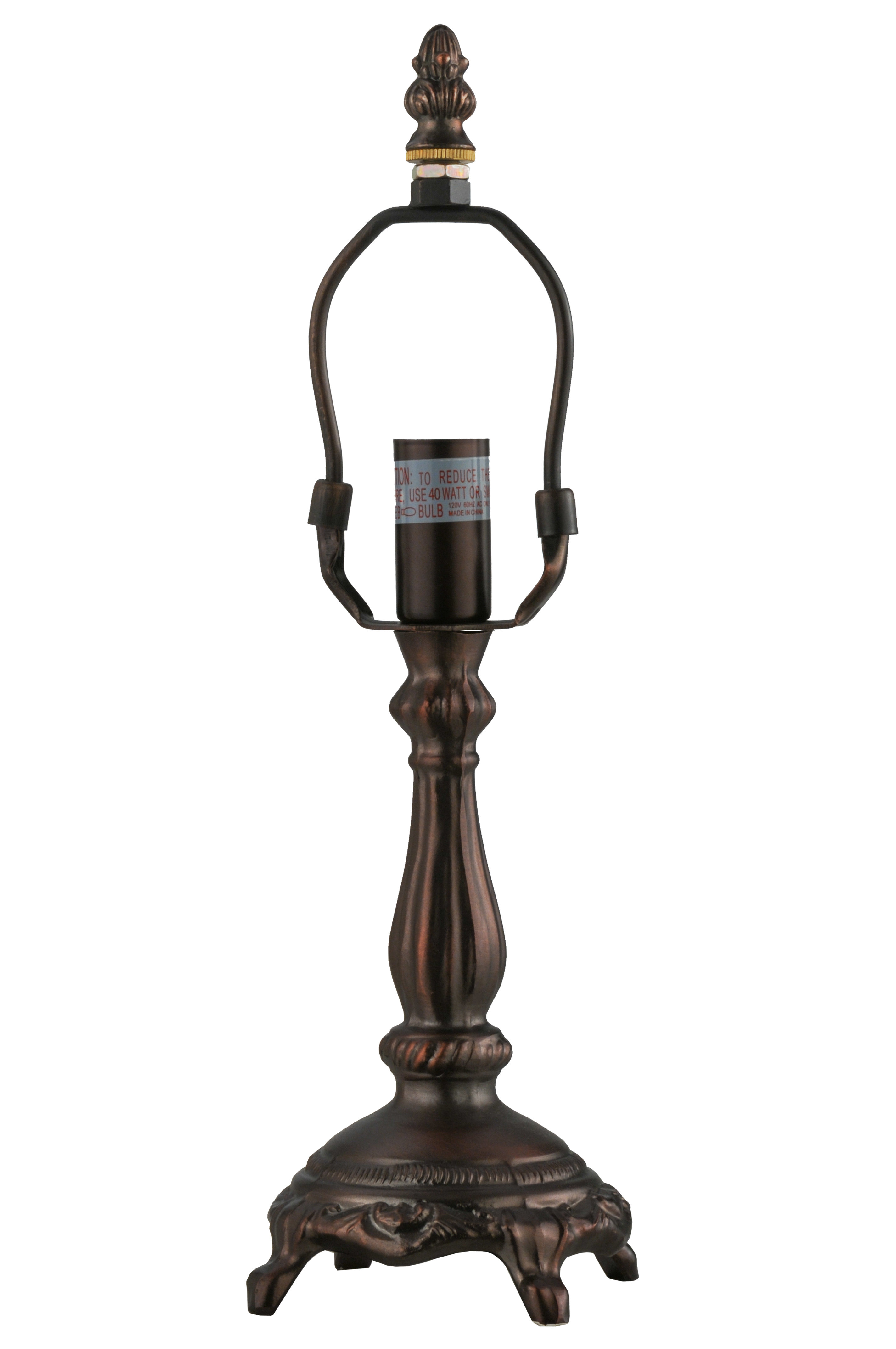 Meyda Lighting 7" Metallic Table Lamp Base & Reviews | Wayfair