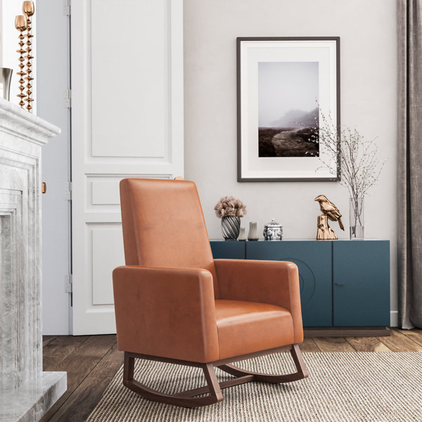 George Oliver Jancar Rocking Chair & Reviews | Wayfair