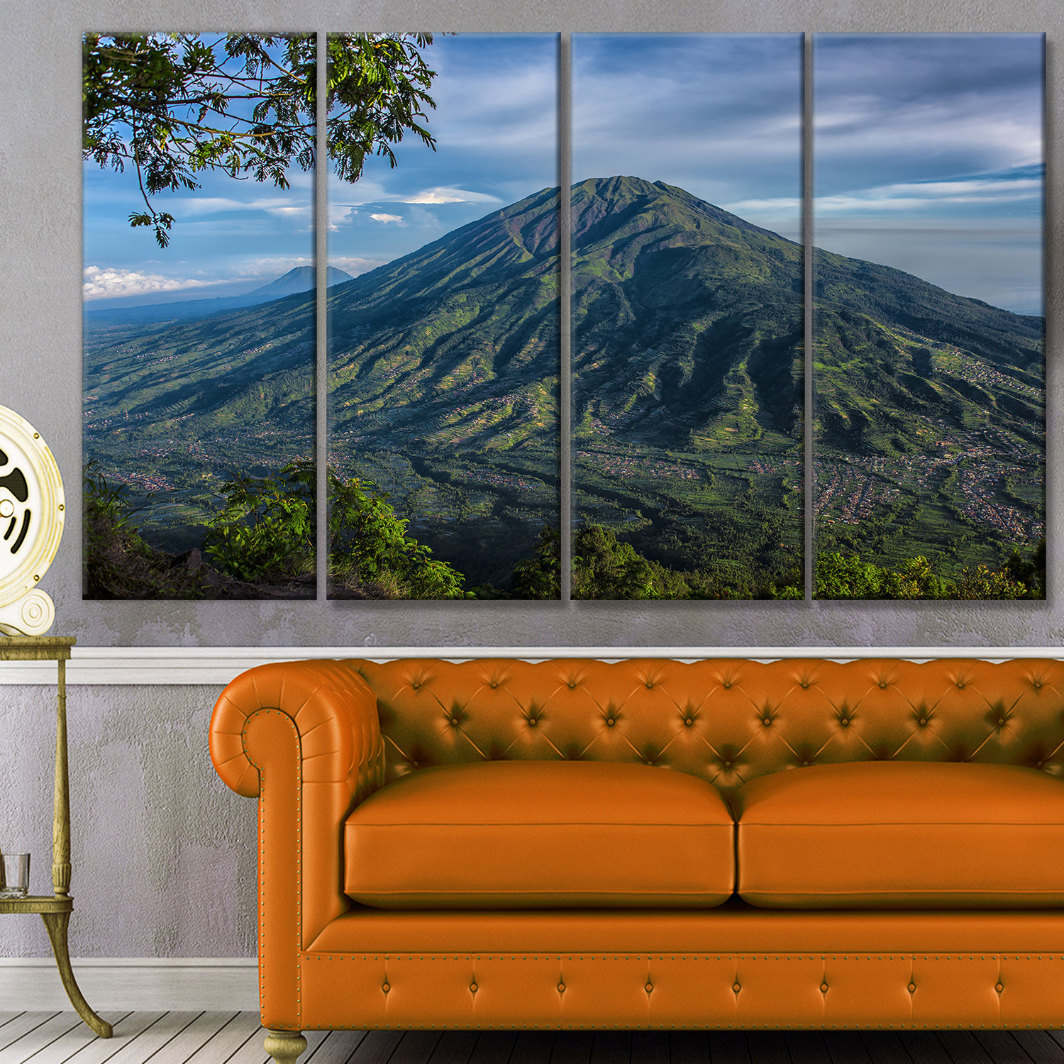 Design Art 'Merbabu Volcano in Java' Photographic Print Multi-Piece ...