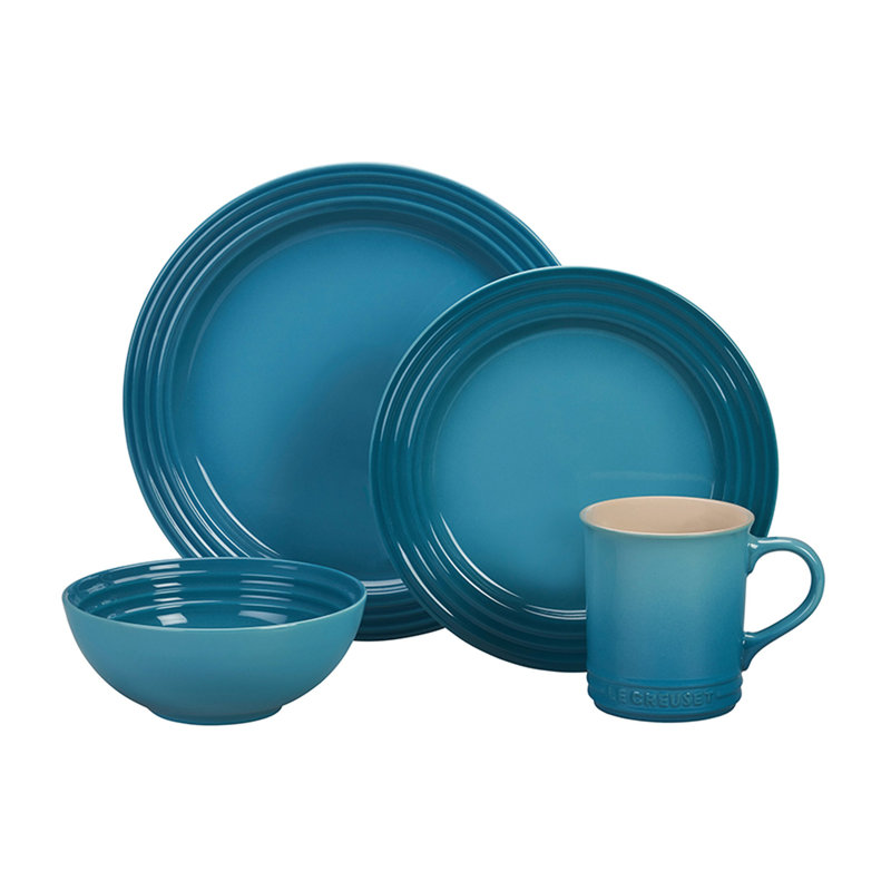 Le Creuset Stoneware 16PC Dinnerware Set | Wayfair